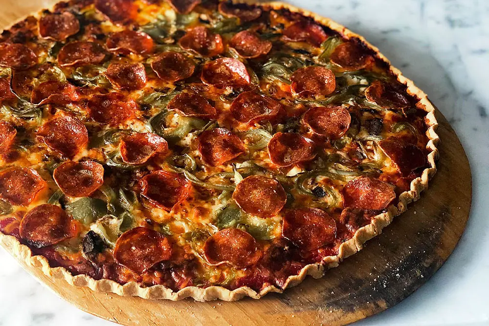 Barnaby's Pizza Recipe Can Be Your Ticket to Chicagoland - Spicy Salty ...