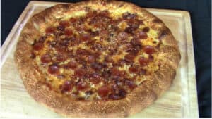 Round Table Pizza Recipe- A Pizza Fit for A King - Spicy Salty Sweet