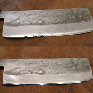 How to Remove Nicks from a Knife Blade - Spicy Salty Sweet